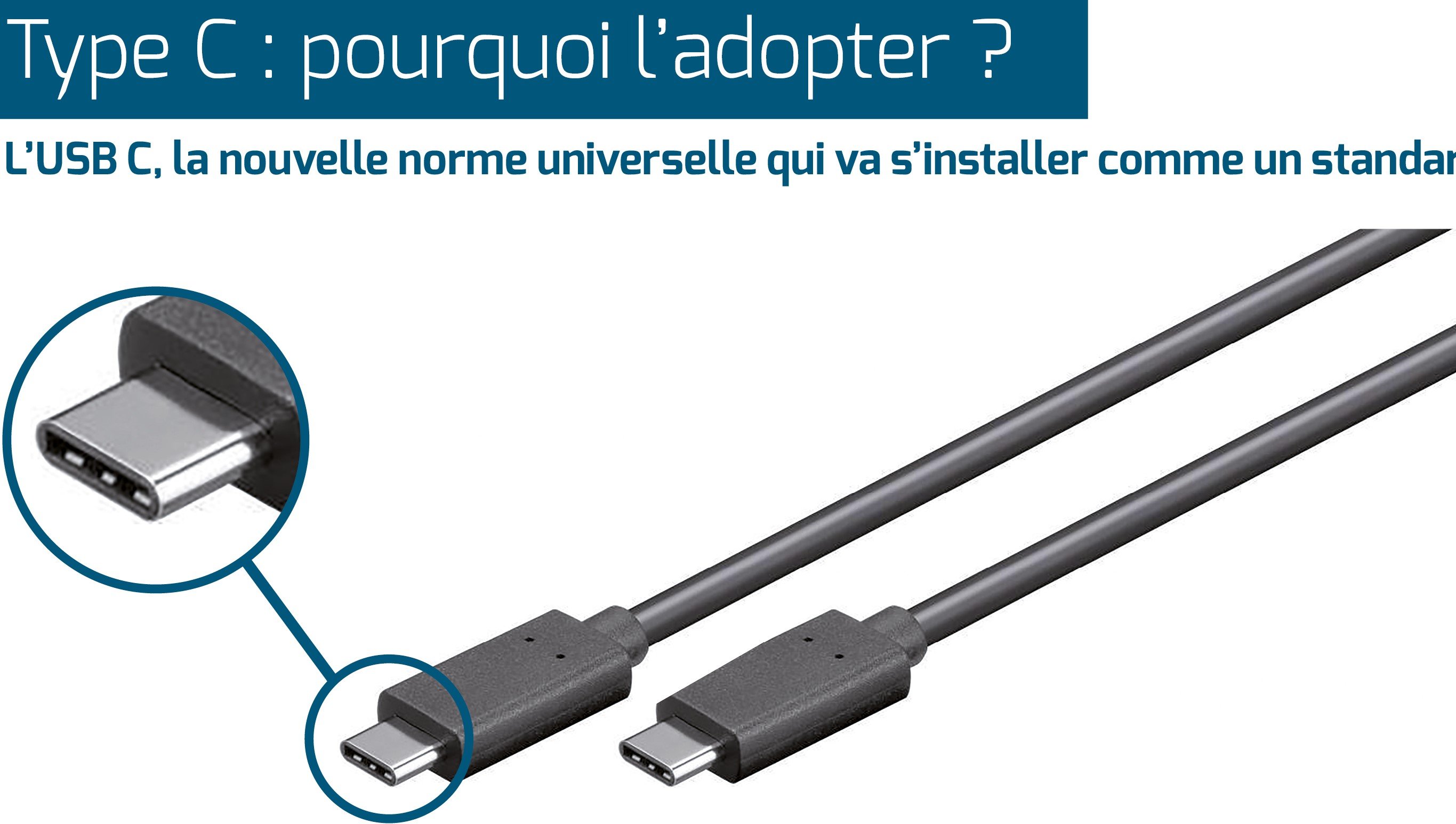 Le connecteur Type C : pourquoi l'adopter dans votre entreprise